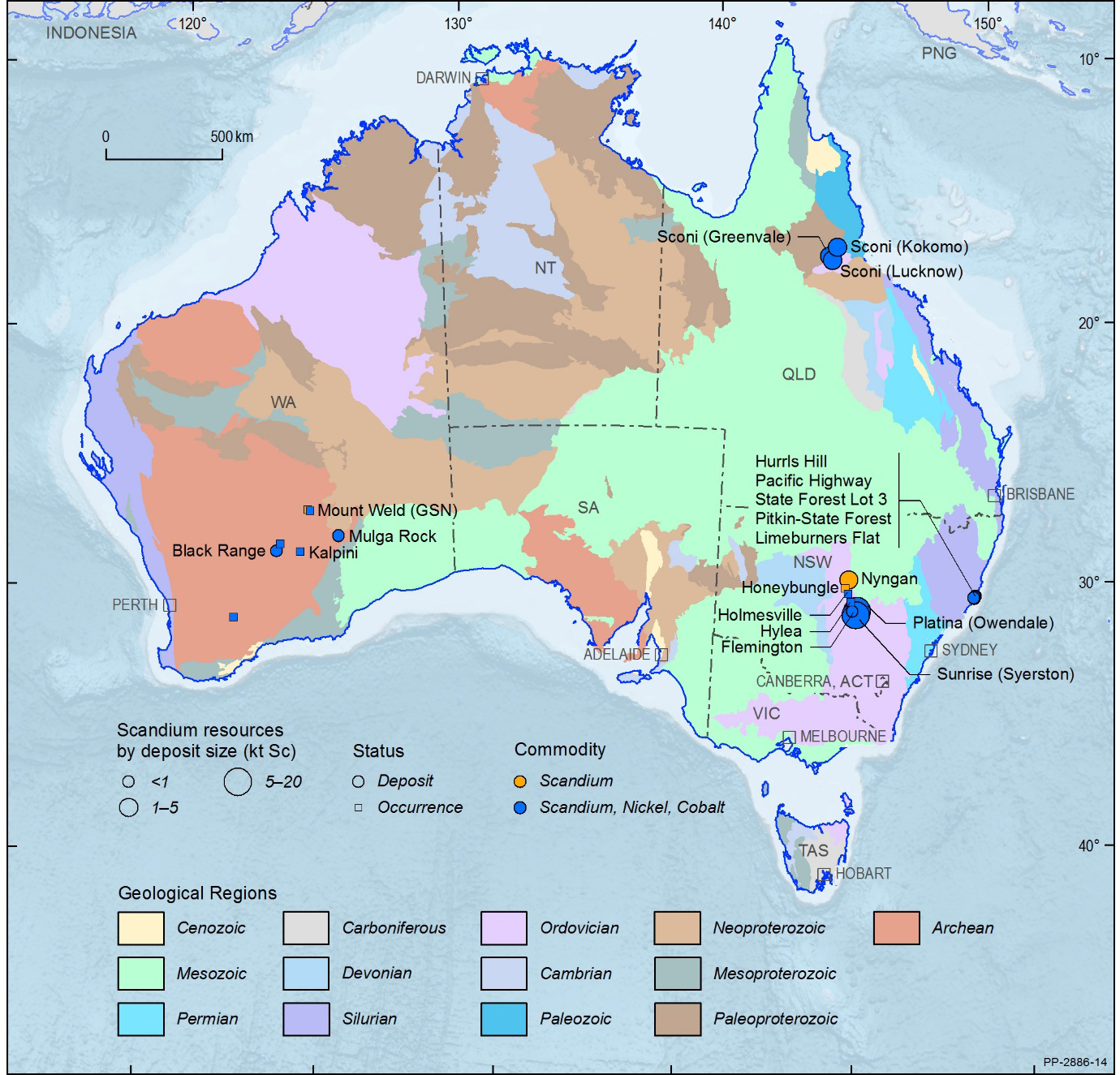 Scandium | Geoscience Australia