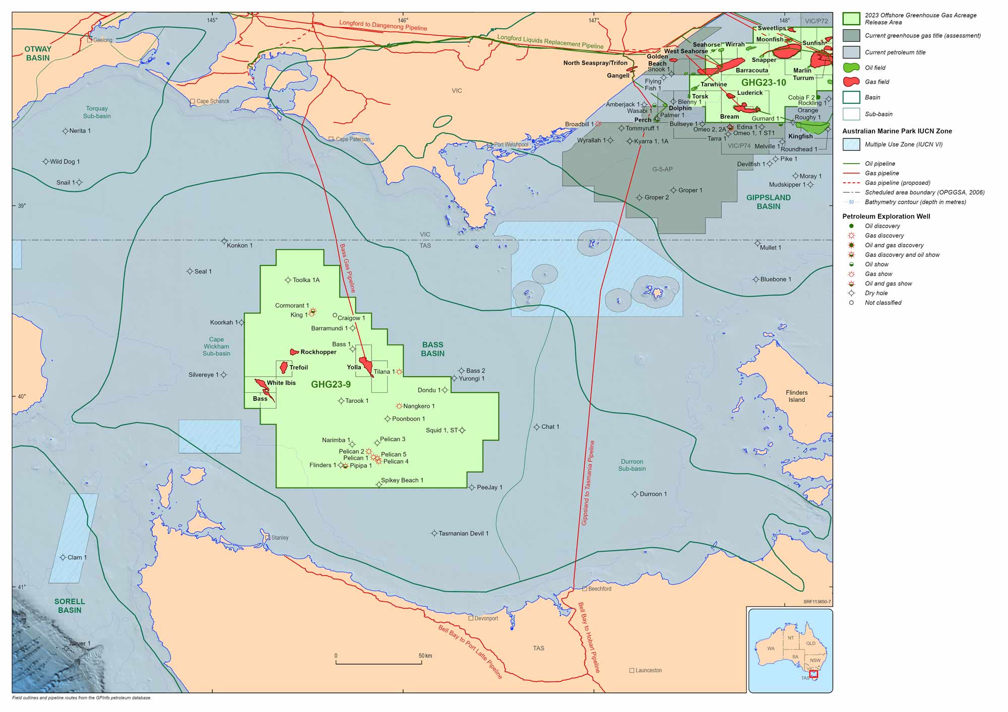 Regional Geology of the Bass Basin | Geoscience Australia
