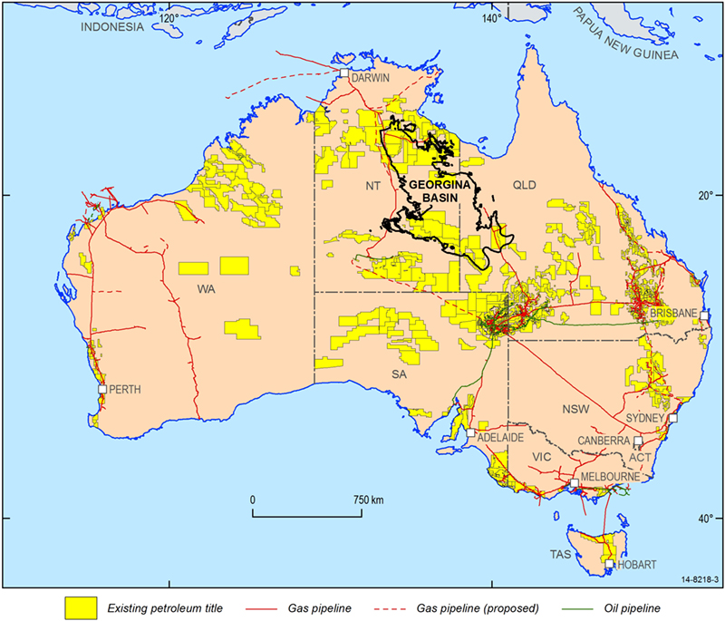 Georgina Basin Prospectivity Study | Geoscience Australia