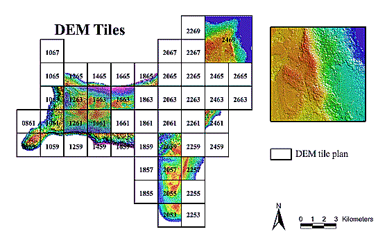 CIGIS metadata - 1987 DEM Tiles
